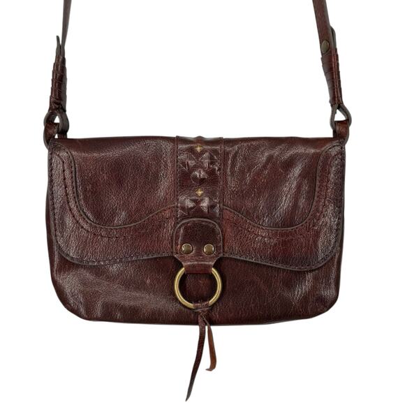 Frye | Bags | Frye Corrine Mini Crossbody Bag Burnished Brown Leather ...